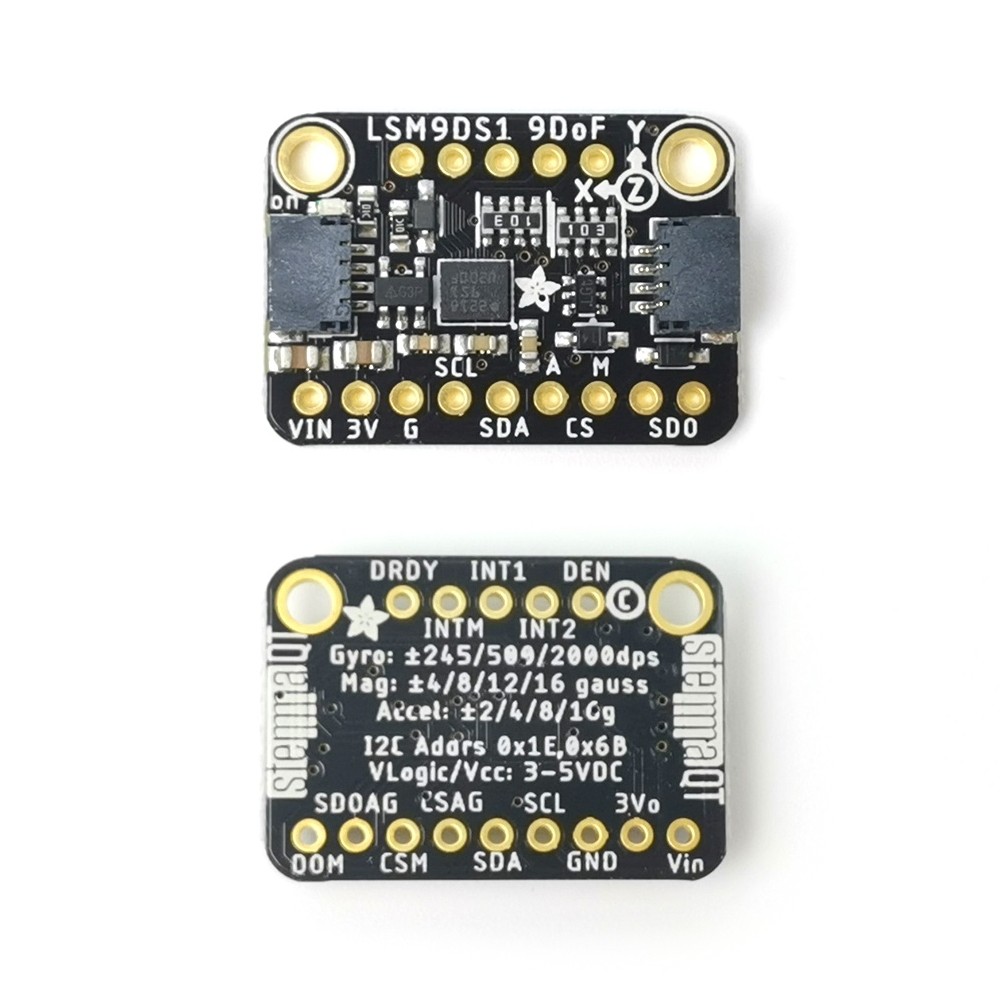 Adafruit 9 Dof Lsm9ds1 Breakout Board Stemma Qt Qwiic